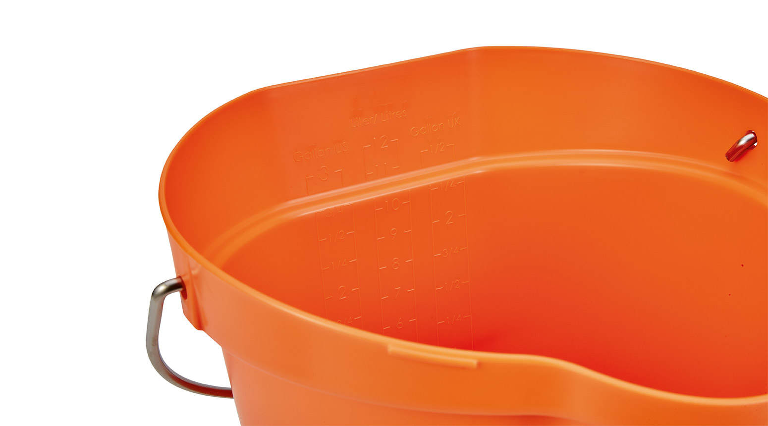 VIKAN Eimer, 12 Liter, orange | orange | 12 Liter | V56867