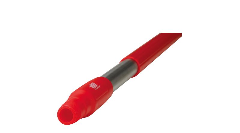 VIKAN Ergonomischer Edelstahlstiel, 1025 mm, Ø 31 mm, rot | rot | 1025 mm | V29834
